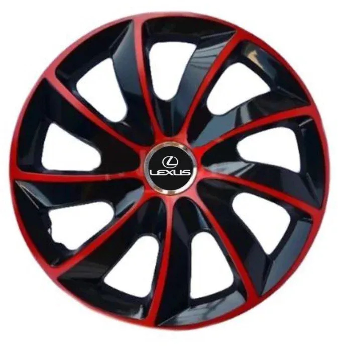 Set 4 Capace Roti pentru Lexus model Extra Stig Red & Black R16 LEXUS ...