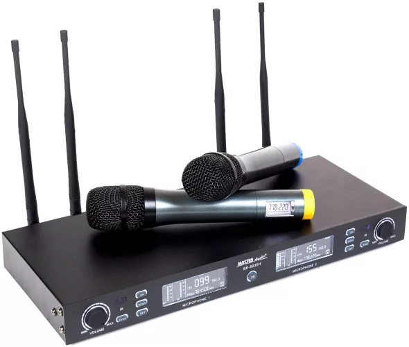 Set Microfoane Wireless Master Audio BE5035H 56643 - cel.ro