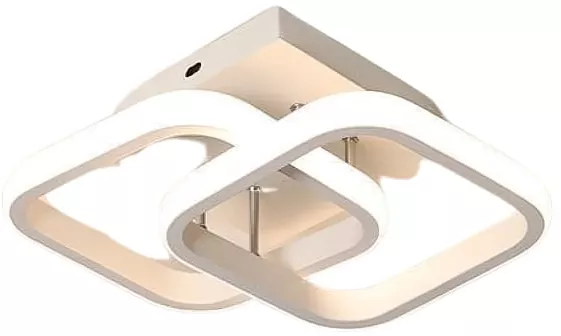 Lustra LED hol LuminiLux Alb 2420 cm Metal+Acril LED fyjo_955236042 ...