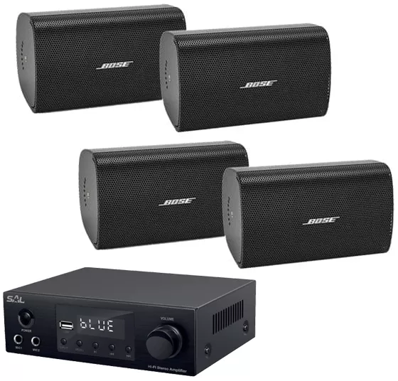 Sistem ambiental Bose Freespace FS2SE Bluetooth USB FM 4 boxe negre - cel.ro