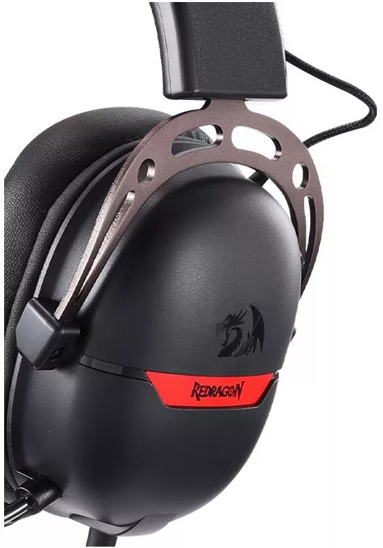 Casti Gaming Redragon Aurora 7.1 Surround USB Black H376BR H376BR - cel.ro