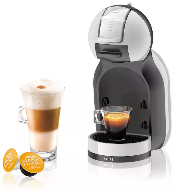 Espressor cu capsule KRUPS NESCAFE Dolce Gusto Mini Me KP123B10 1500W ...