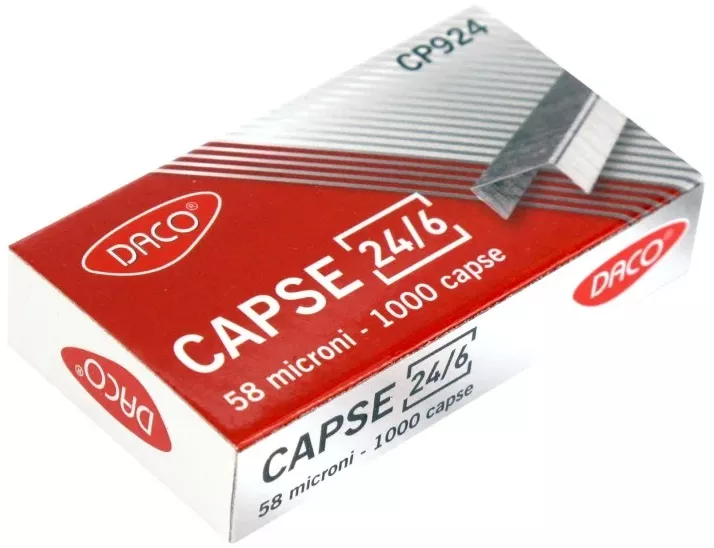 Capse 24/6 Capsare 25 coli DACO
