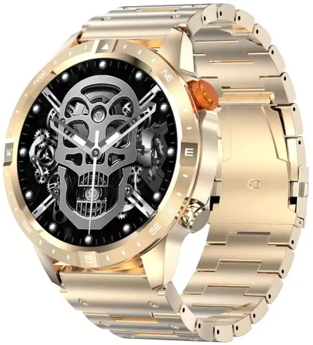 Ceas Smartwatch barbati LUMAUDiO Syncro Display AMOLED Autonomie 10 ...