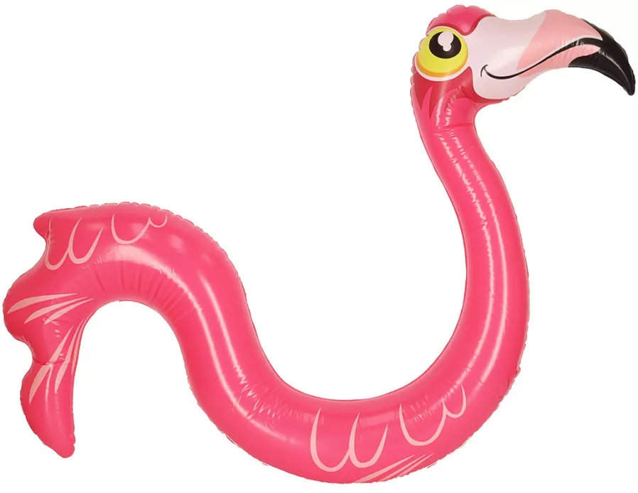 Flamingo plutitor gonflabil pentru piscina roz 131 cm IK711 - cel.ro