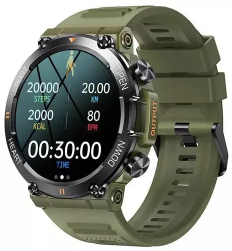 Smartwatch-Ceas inteligent pentru barbati LUMAUDiO RUGGED Super ...