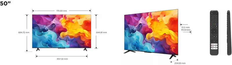 Televizor LED TCL Smart TV 50V6B Seria V6B 126cm 4K UHD HDR 50V6B