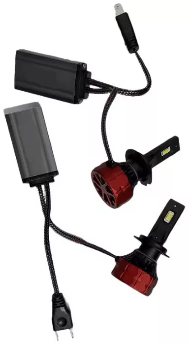 Set 2 becuri auto LED T8 H4 200W/set 2000LM 12V MRKT11057 - cel.ro