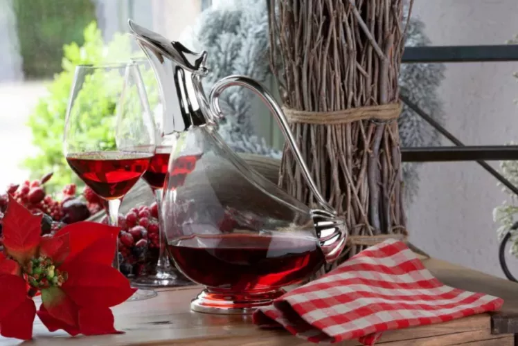 Carafa vin argintata 6000Ver - cel.ro