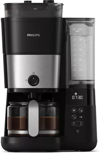 Cafetiera PHILIPS HD790050 All-in-1Brew HD790050 1000W 1.25l 10 cesti Negru
