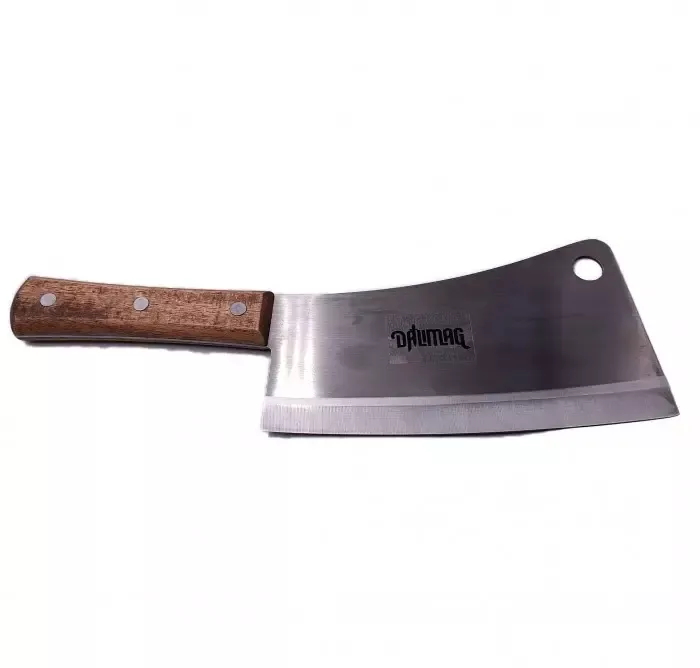 Cutit Tip Satar Pentru Transat si Feliat Lama Curbata Otel Maner Lemn ...