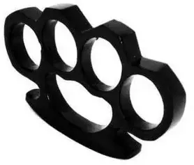 Pumnal rozeta box autoaparare simpla neagra dalimag24