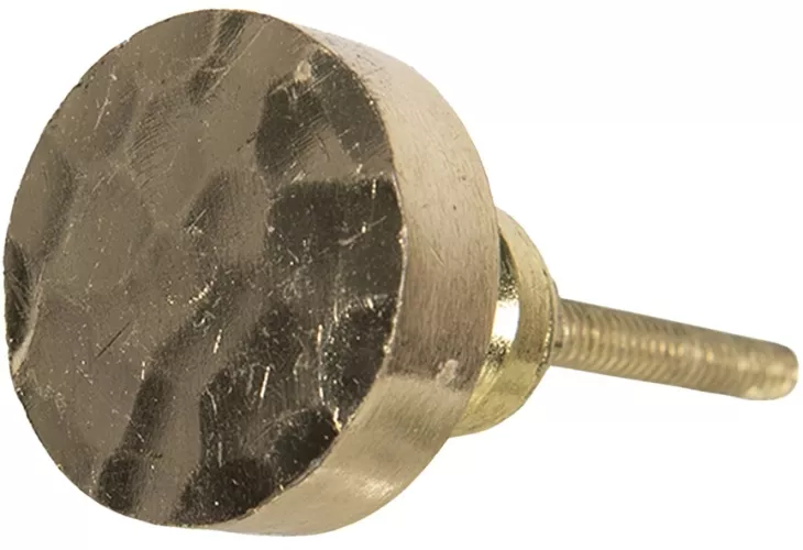 Set 4 butoni mobilier fier auriu 3 cm 64691 - cel.ro