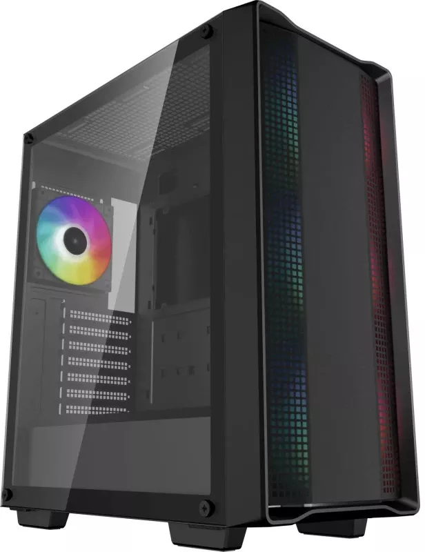 Carcasa Gaming Deepcool CC560 ARGB V2 ATX Tempered Glass Black