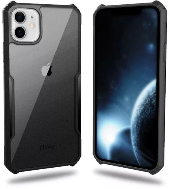 Husa Just Must Selected compatibila cu iPhone 12 Mini Black JMHSIXIIMBK ...