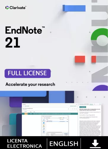 EndNote 21 Licenta Permanenta Electronica 1 Dispozitiv ENDNT21LEP - cel.ro