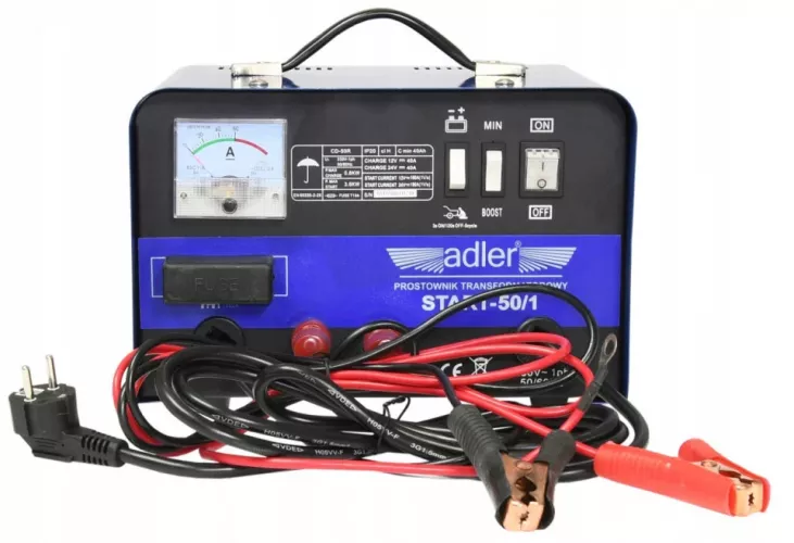 Redresor 12/24V cu functie de asistare la pornire rapida START-50/1 ...