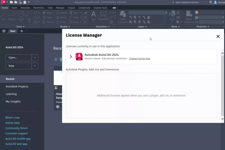 Autodesk Autocad 2024 Educational 2 Ani 1 Dispozitiv ATCD24S2A1D - cel.ro