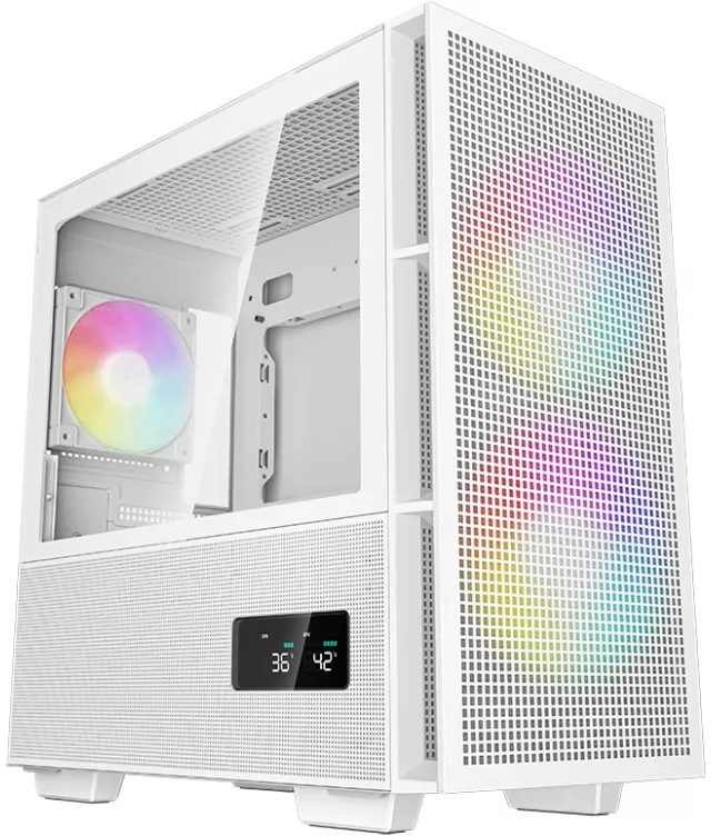 Carcasa Deepcool CH360 Digital White r-ch360-whape3d-g-1 - cel.ro
