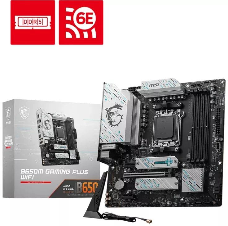 Placa de baza MSI B650M GAMING PLUS WIFI DDR5 Socket AM5 - cel.ro Placa de baza MSI B650M GAMING PLUS WIFI DDR5 Socket AM5 - cel.ro