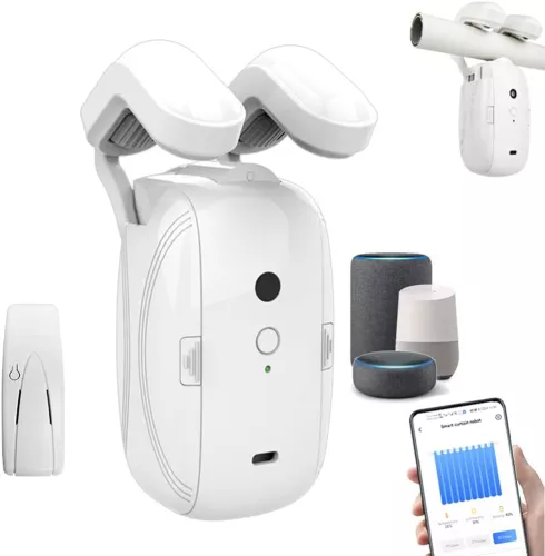 Robot inteligent de inchis/deschis perdele pentru tija tip bara control ...