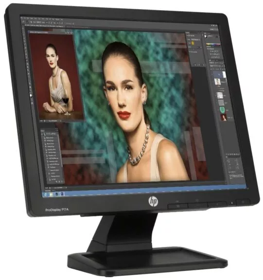 Monitor HP ProDisplay P17A 43 2 cm 17 inch 1280 x 1024 Pixel LED Negru ...