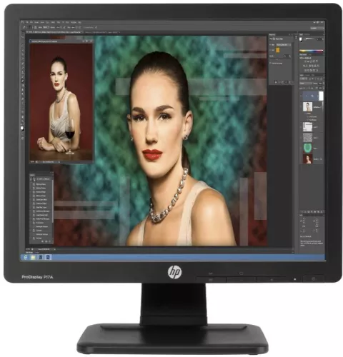 Monitor HP ProDisplay P17A 43 2 cm 17 inch 1280 x 1024 Pixel LED Negru ...