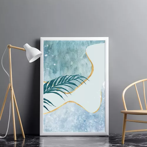 Tablou abstract model Arta Abstracta - 04 Natur 60 x 90 cm 1001635 - cel.ro