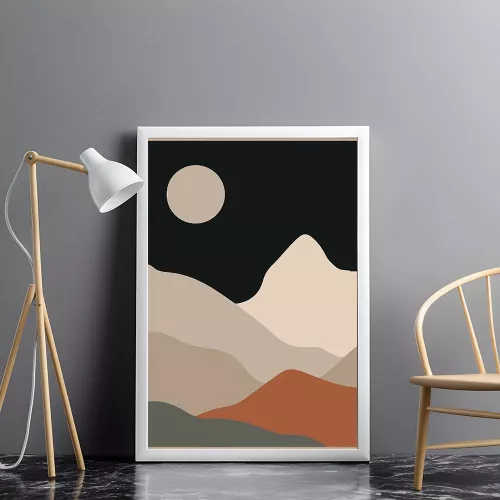 Tablou abstract model Arta Abstracta - 11 Natur 60 x 90 cm 1001719 - cel.ro