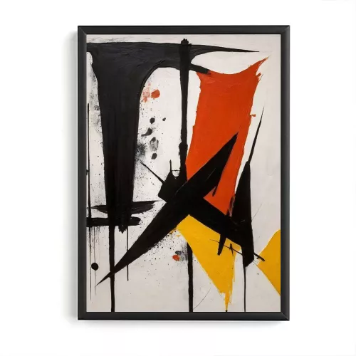 Tablou abstract model Modern Painting - 04 Natur 60 x 90 cm 1001791 ...