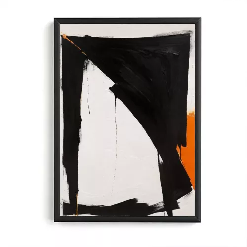 Tablou abstract model Modern Painting - 07 Neagra 60 x 90 cm 1001823 ...