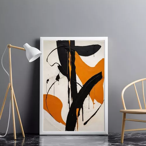 Tablou abstract model Modern Painting - 23 Natur 60 x 90 cm