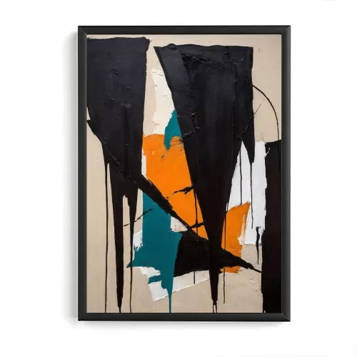 Tablou abstract model Modern Painting - 25 Natur 60 x 90 cm 1002043 ...