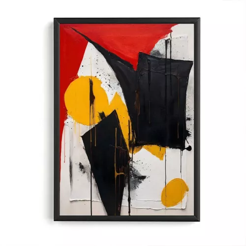 Tablou abstract model Modern Painting - 27 Natur 60 x 90 cm 1002067 ...