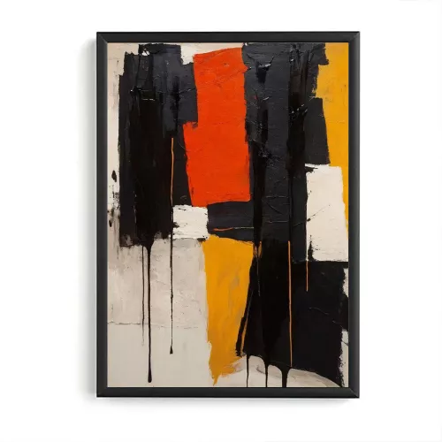 Tablou abstract model Modern Painting - 29 Natur 60 x 90 cm 1002091 ...