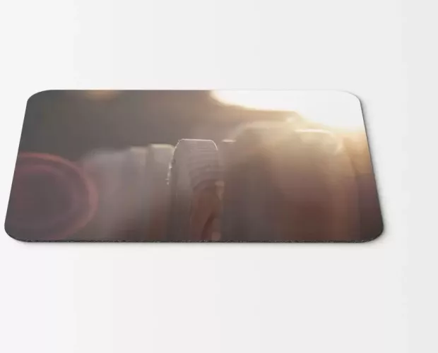 Mouse Pad Fences Lens Flare Macro Picket Fence Sunlight - 21.5 x 27 x 0 ...