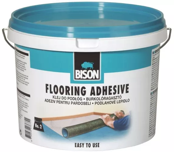 Adeziv pentru Mocheta sau Linoleum din PVC si Cauciuc 6kg Bison AVX-440011 - cel.ro