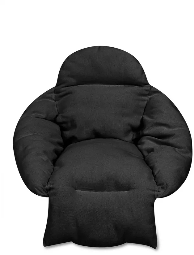 Perna XXL pentru leagan de gradina tip scaun 64 x 56 x 66 cm negru ...