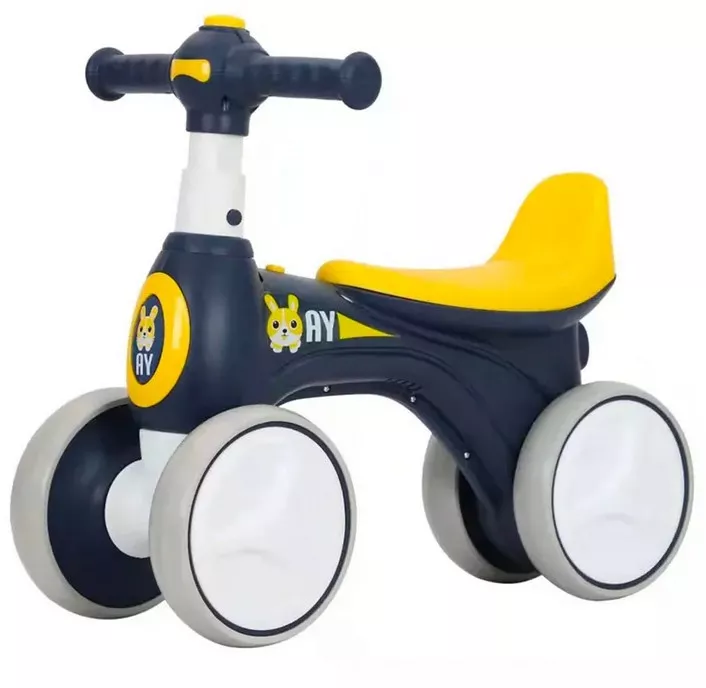 Bicicleta fara pedale cu roti silentioase Bunny albastru MILRDN211_AS ...