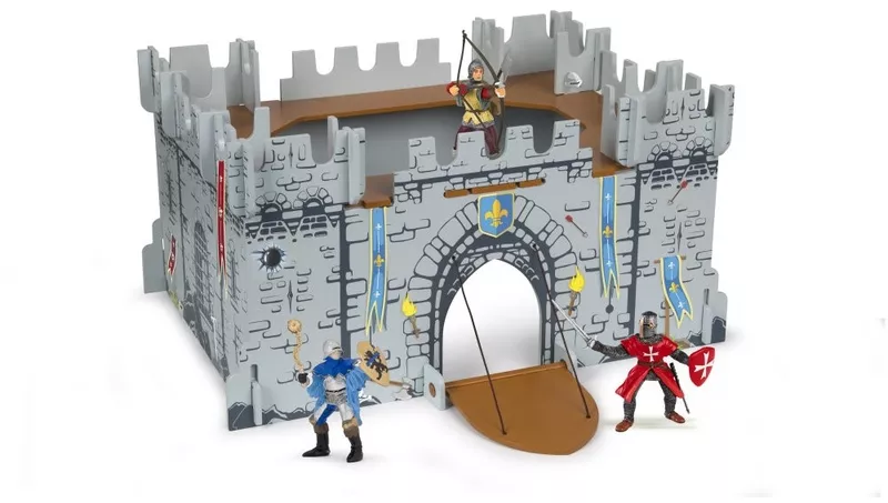 Figurina Papo - Set Castel carton+3 figurine P80605 - cel.ro