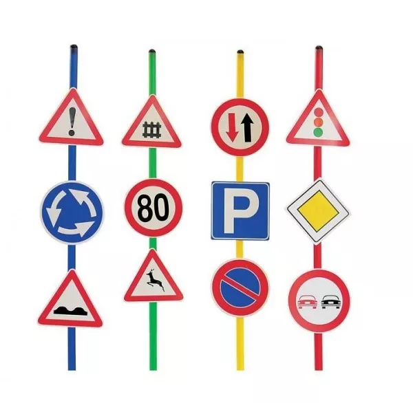 Set 12 semne de circulatie b ITV034