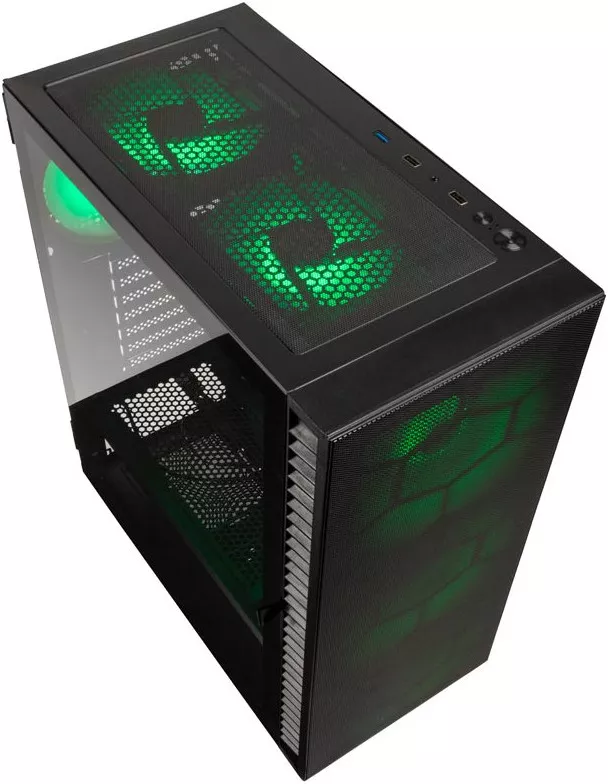 Carcasa Kolink Observatory HF Mesh ARGB Middle Tower Black OBSERVATORY ...