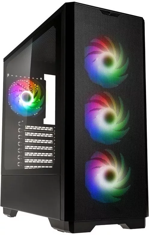 Carcasa Kolink Unity Solar Mesh ARGB Middle Tower Black UNITY SOLAR BLK ...