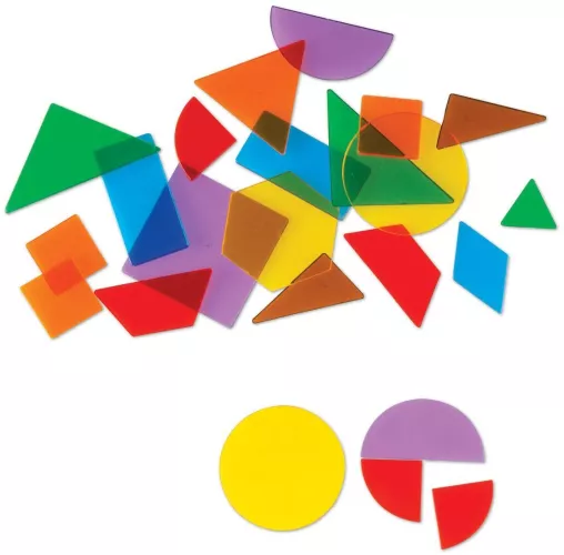 Forme geometrice transparente 408 piese LER1766 - cel.ro