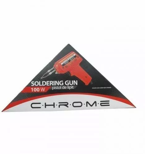 Pistol de lipit 100W in cutie CHROME SLD-GUN-100W/BX-CHR - cel.ro