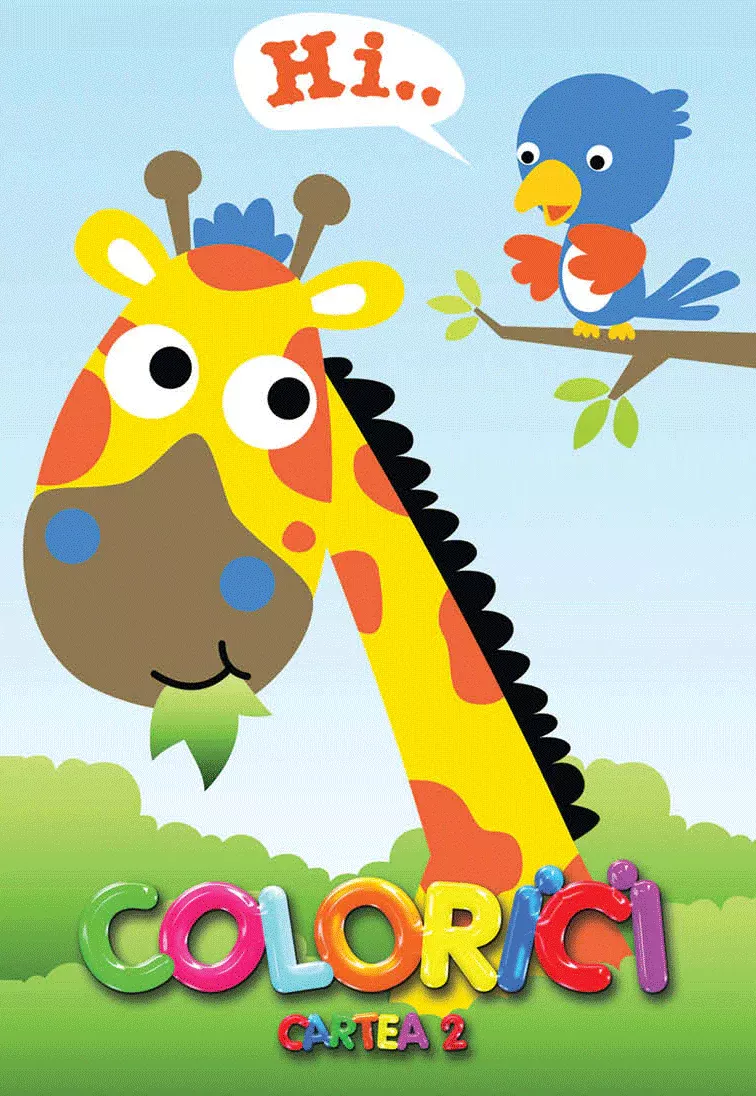 Carte de colorat - Colorici - Cartea 2 vvvc_221137128 - cel.ro