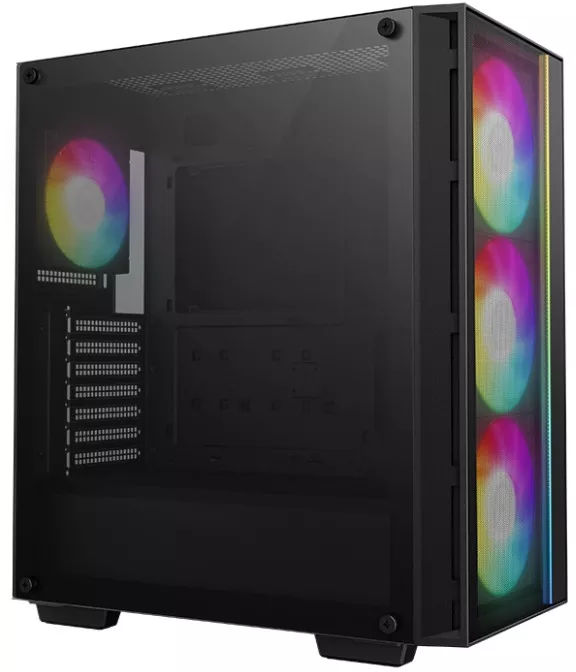 Carcasa Deepcool Matrexx 55 Mesh V4 C ARGB Black - cel.ro