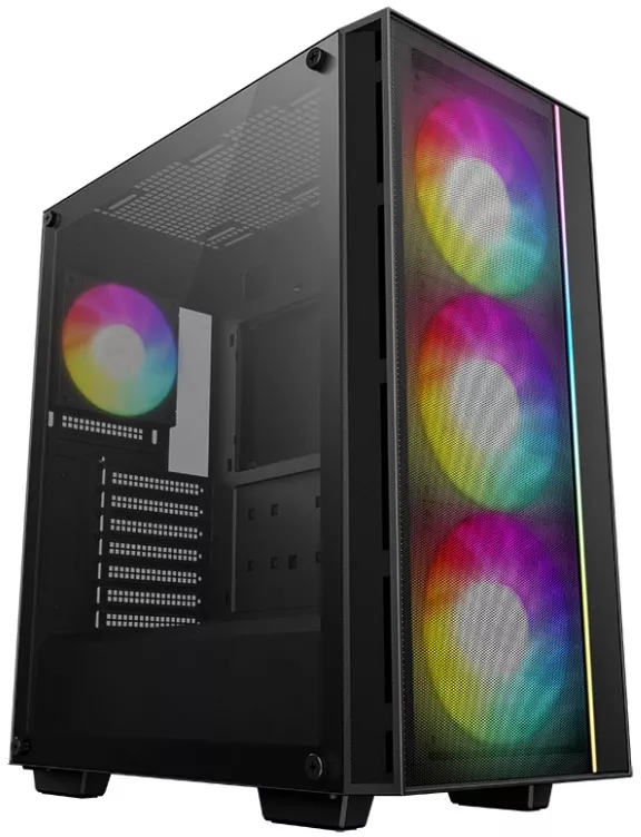 Carcasa Deepcool Matrexx 55 Mesh V4 C ARGB Black - cel.ro