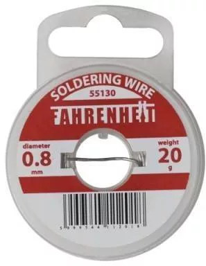 Fludor 0.8mm 20gr cositor Fahrenheit 55130 - cel.ro