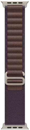 Apple Watch Ultra2 Cellular 49mm Titanium Case w Indigo Alpine Loop - Large